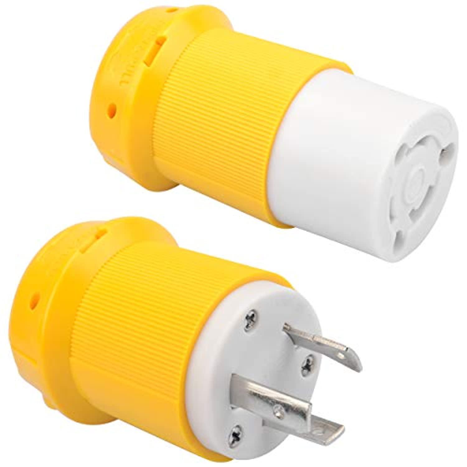 Clearmax Replacement Plug Male With Lock Nema 5 30p And Female Nema 5 Clearmax Replacement Plug Male With Lock Nema 5 30p And Female Nema 5