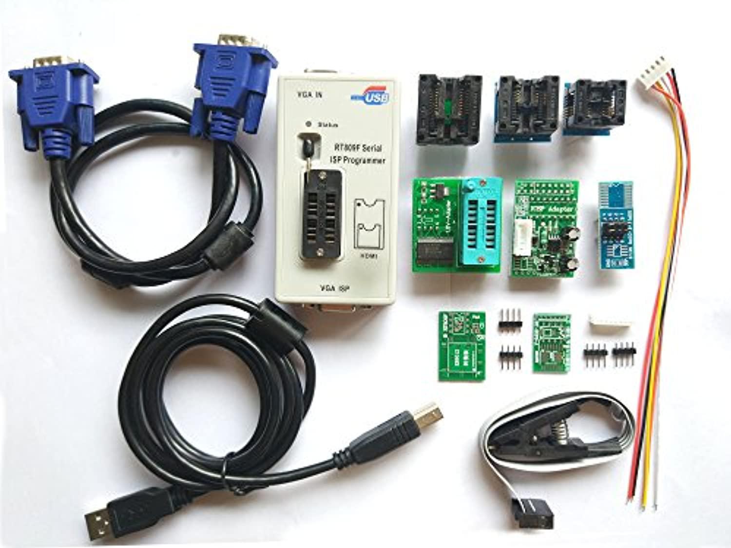 SETCTOP RNAB01HZO1YYY setctop rt809f programmer + 8 adapters + ic clip ...