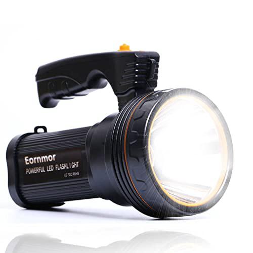 Eornmor eornmor rechargeable led spotlight 35w super bright handheld ...