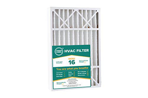 Green Label green label hvac air filter 16x25x5, ac furnace air ultra ...
