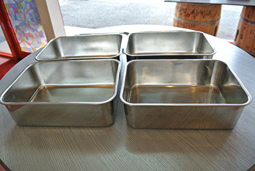 Clover stainless steel deep dish food storage containers (5)
