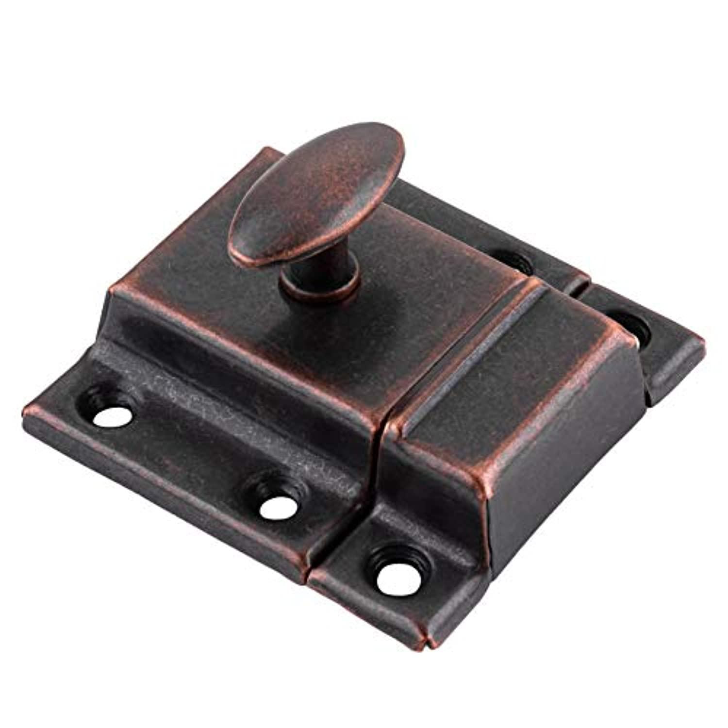 UNIQANTIQ HARDWARE SUPPLY antique copper large stamped cabinet latch ...