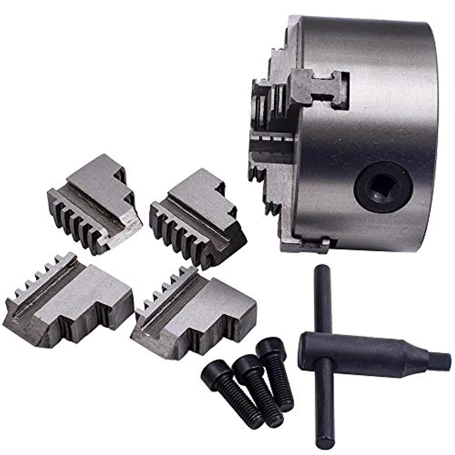 Waverspeed waverspeed 4 inch 4 jaw lathe chuck self-centering k12-100 ...