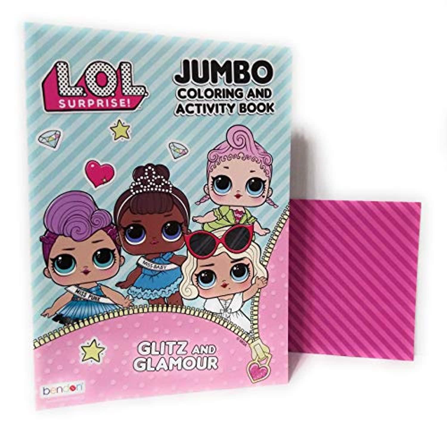 L.O.L Surprise! l.o.l surprise! lol! 80pg coloring book-1 pc ...