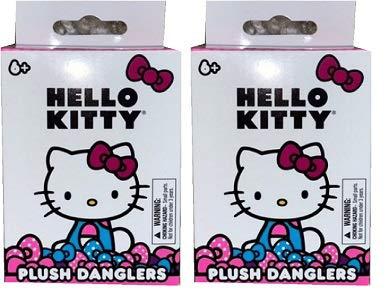 Hello Kitt sanrio hello kitty plush danglers -collect all six - lot of ...